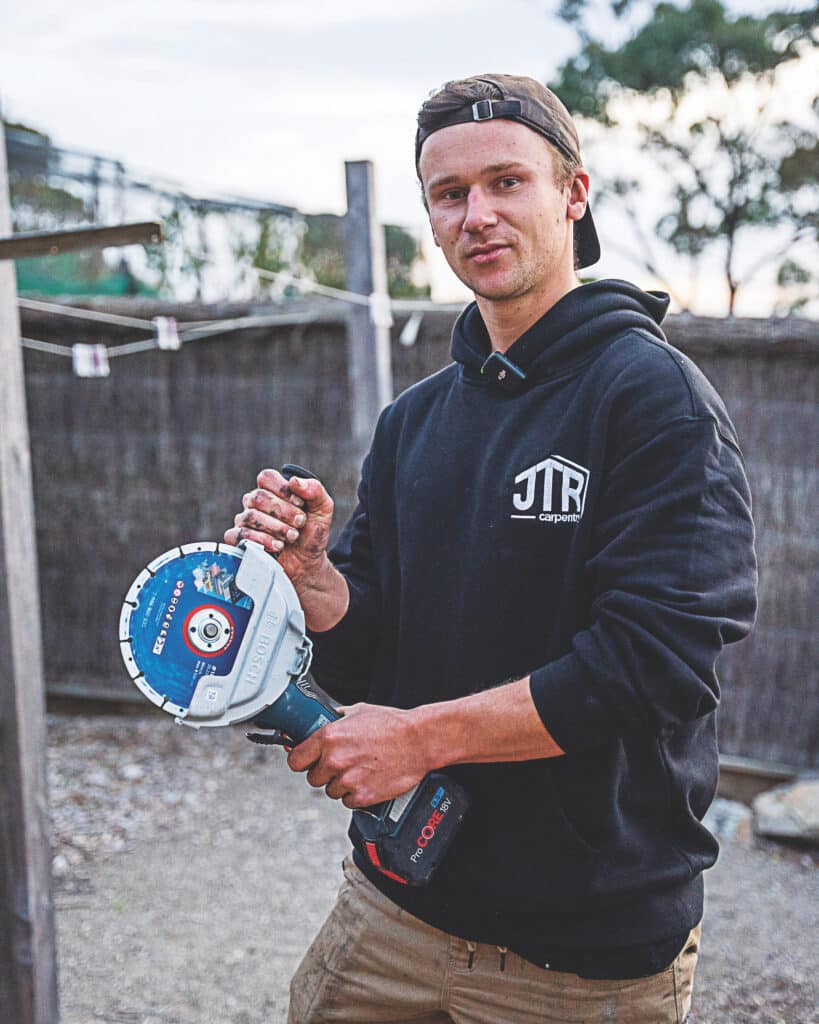 Tradie Tough Test: BITURBO Brushless Grinder from Bosch