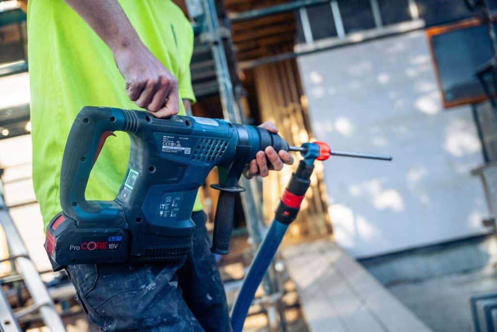 Tradie Tough Test: Bosch's Expert SDS Clean Plus-8X - The Tradie Magazine