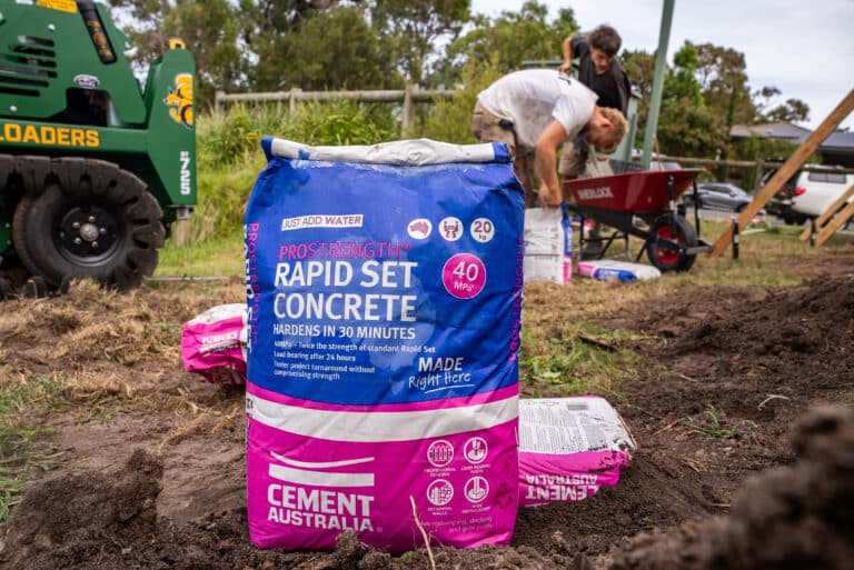 Tradie Tough Test: Cement Australia's PROStrength Rapid Set Concrete