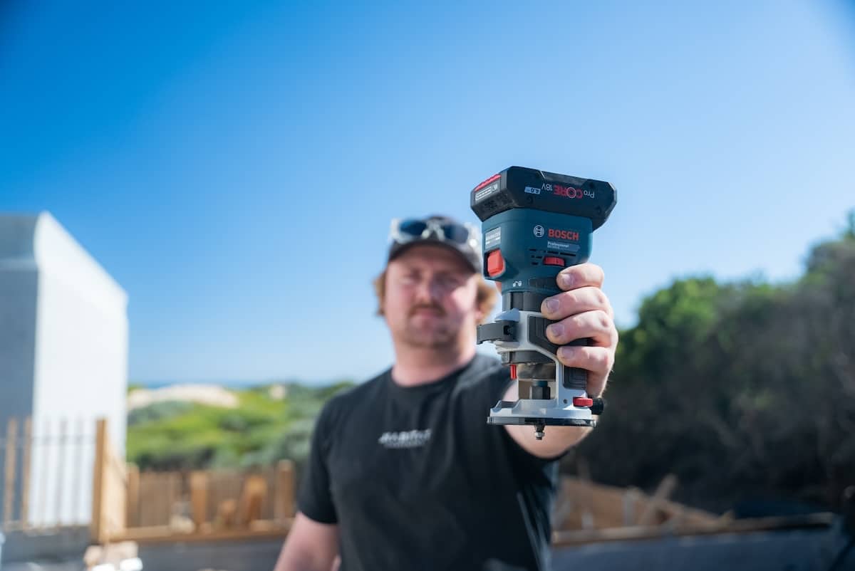 Tradie Tough Test: Bosch GKF 18V-8 Laminate Trimmer - The Tradie Magazine