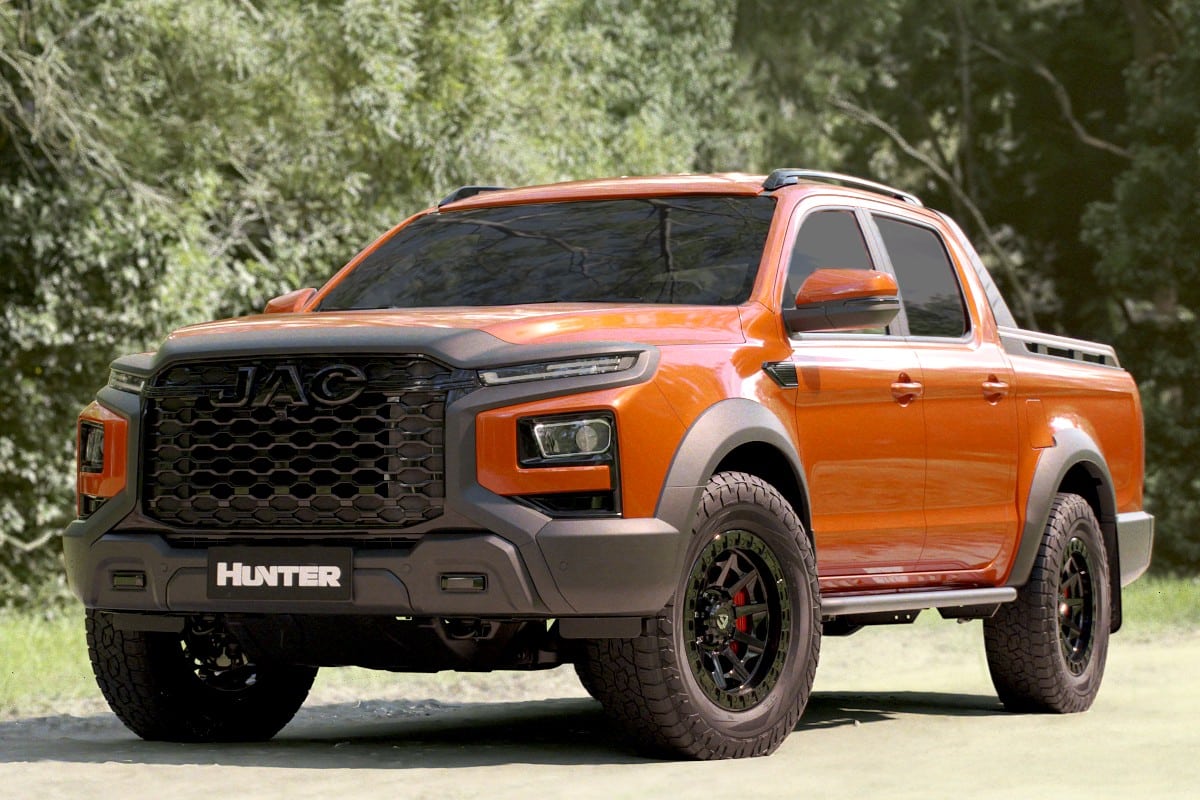 JAC shows off new Hunter hybrid ute - The Tradie Magazine