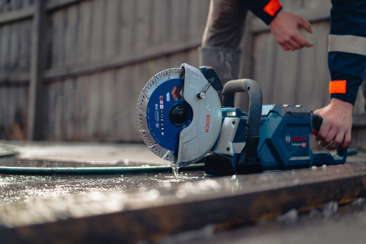 Tradie Tough Test: Bosch’s 18V Brushless Cut-Off Saw - The Tradie Magazine