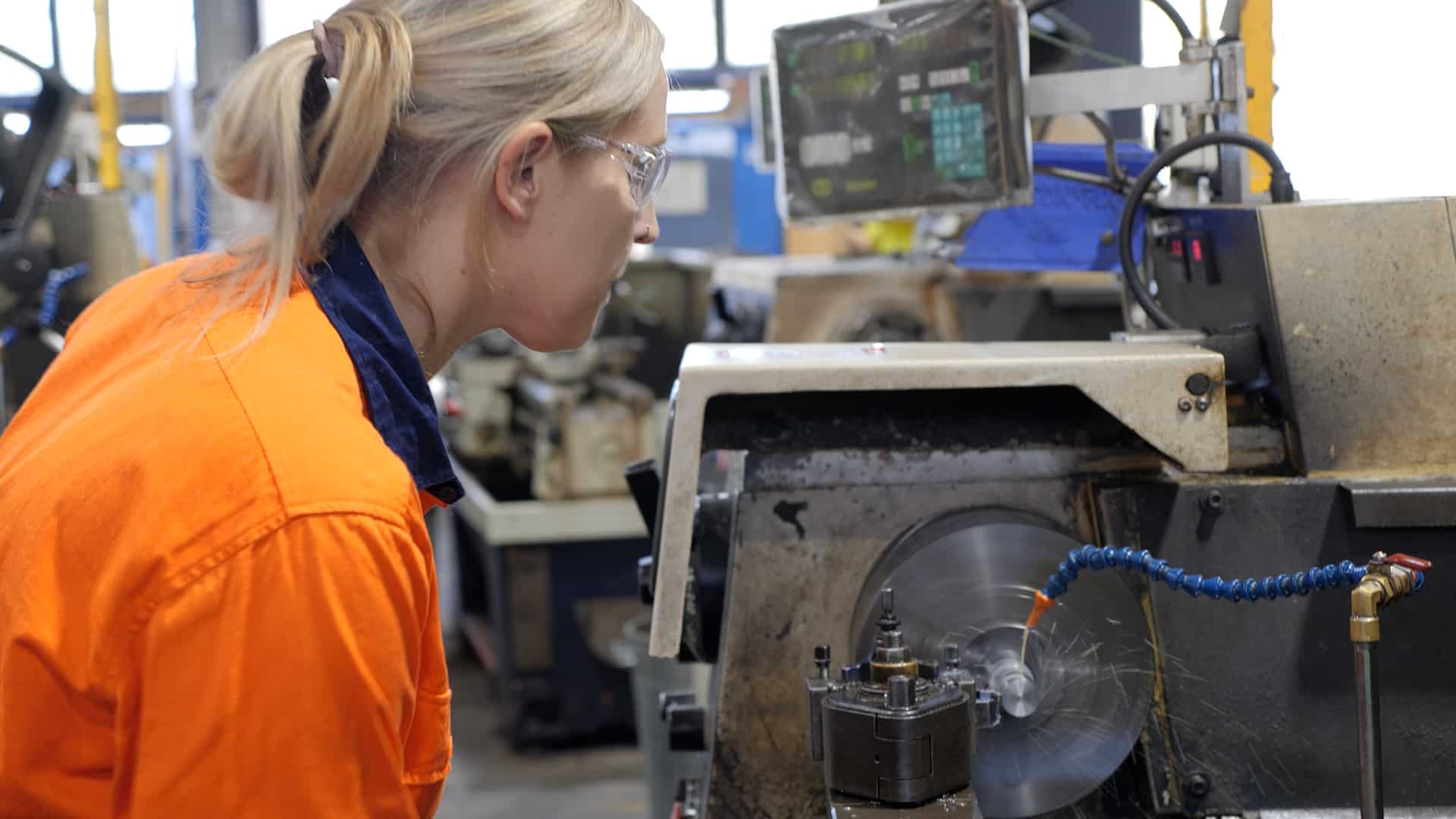 TAFE NSW's Elyse Stindl takes her turn as turner - The Tradie Magazine