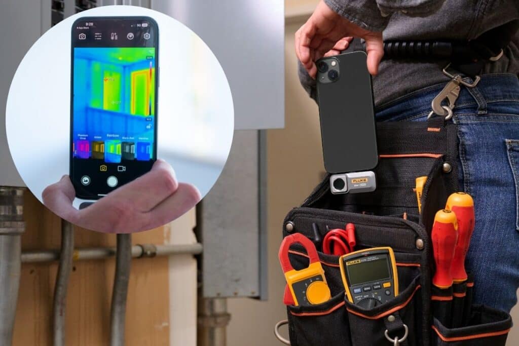 Fluke iSee mobile thermal camera: Turn your smartphone into diagnostics ...